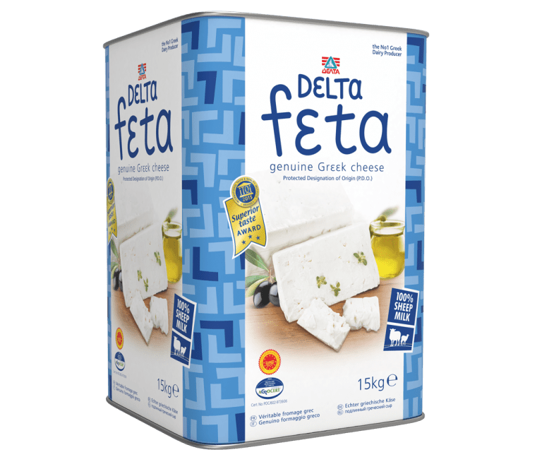 Delta Authentic Greek Feta Cheese P.D.O. - Delta International