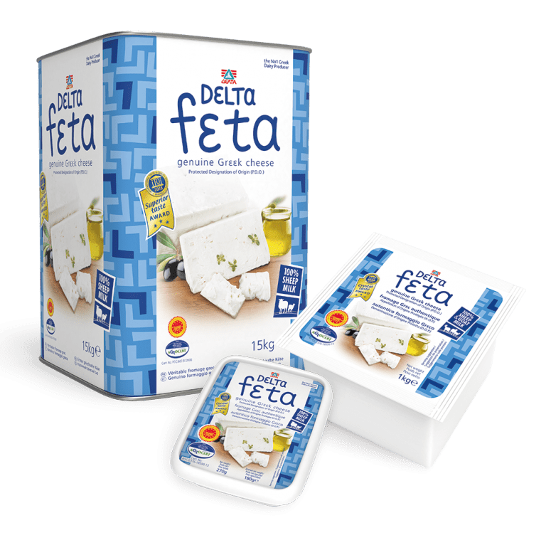 Delta Authentic Greek Feta Cheese P.D.O. - Delta International